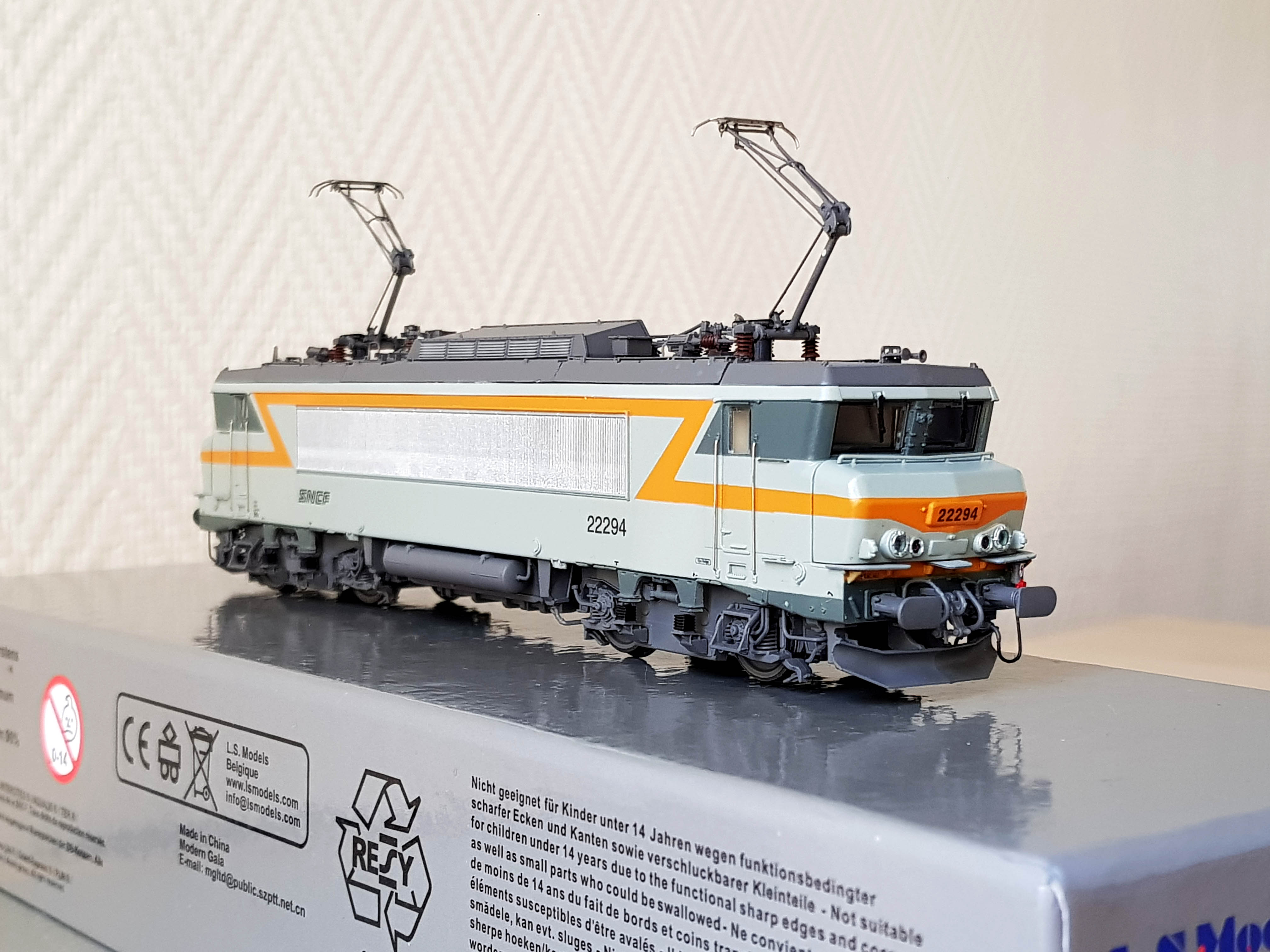 Décalcomanie à eau – Livrée Béton BB 22200 & BB 26000 Livrée Carmillon ...